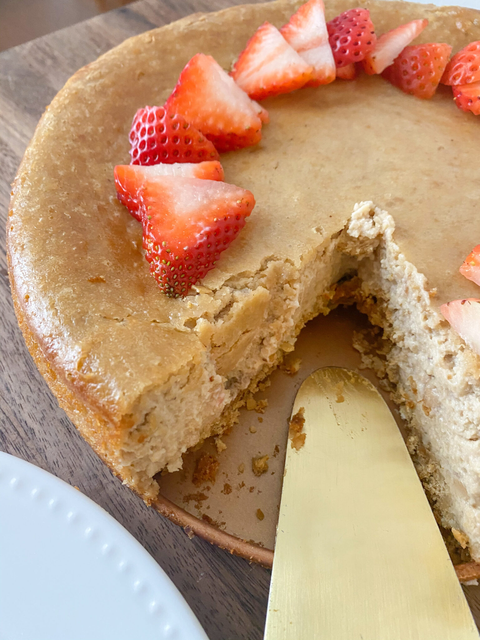 Easy Vegan Cheesecake - Peanut Butter and Jilly