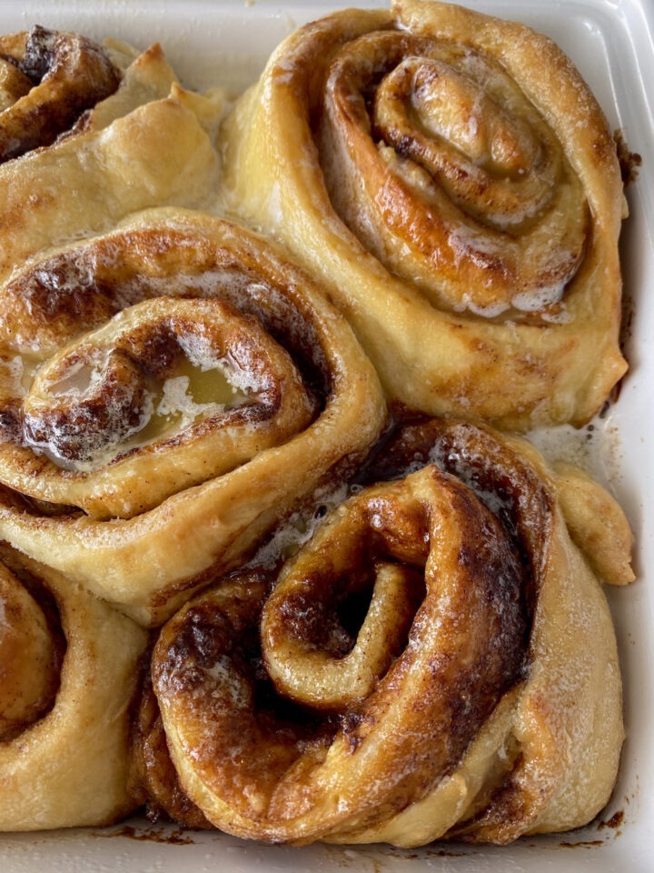 Maple Cinnamon Rolls - Peanut Butter and Jilly