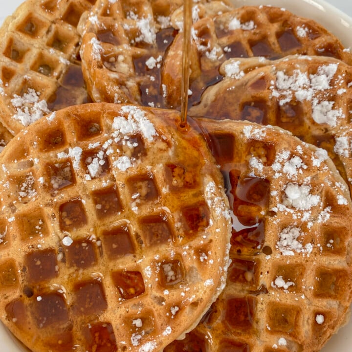Apple Waffles - Peanut Butter and Jilly