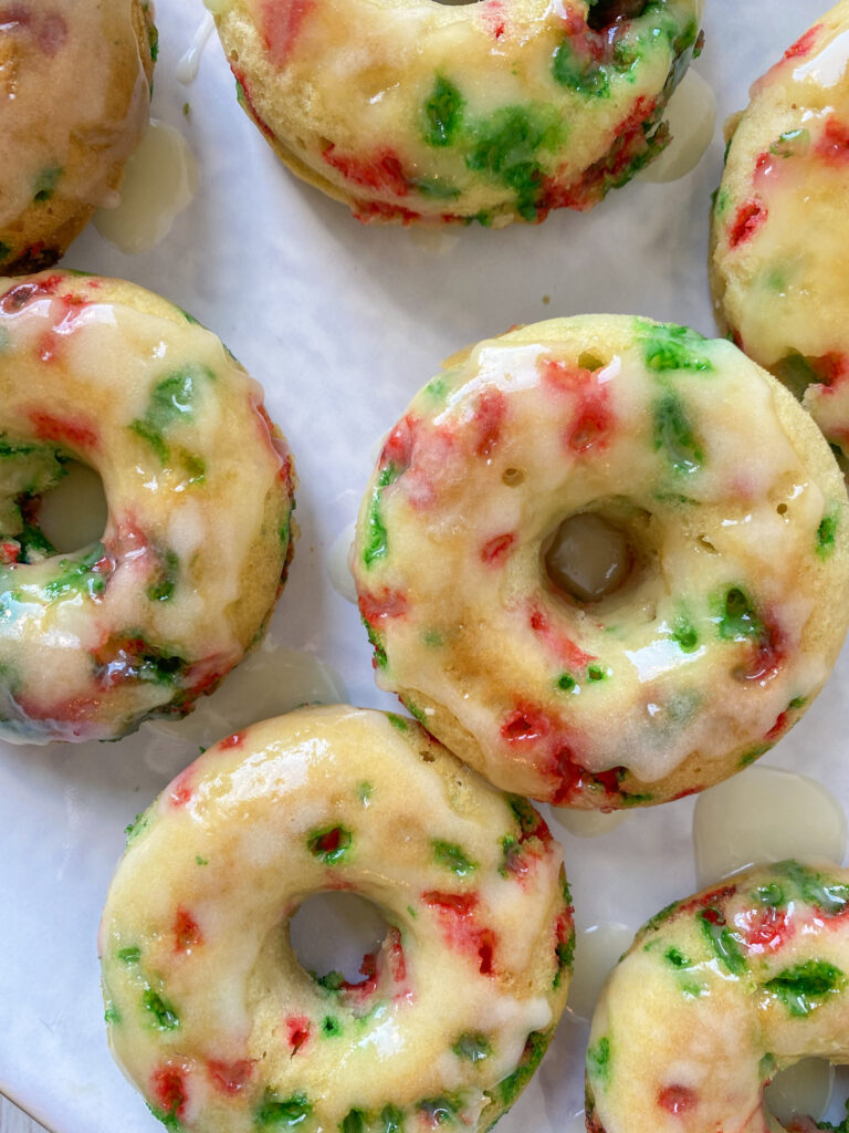 Christmas Donuts - Peanut Butter and Jilly