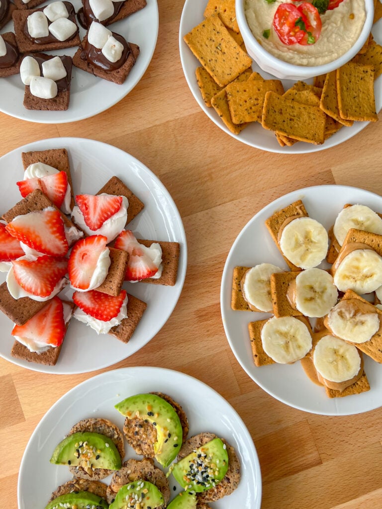 Healthy Cracker Recipes - Peanut Butter and Jilly