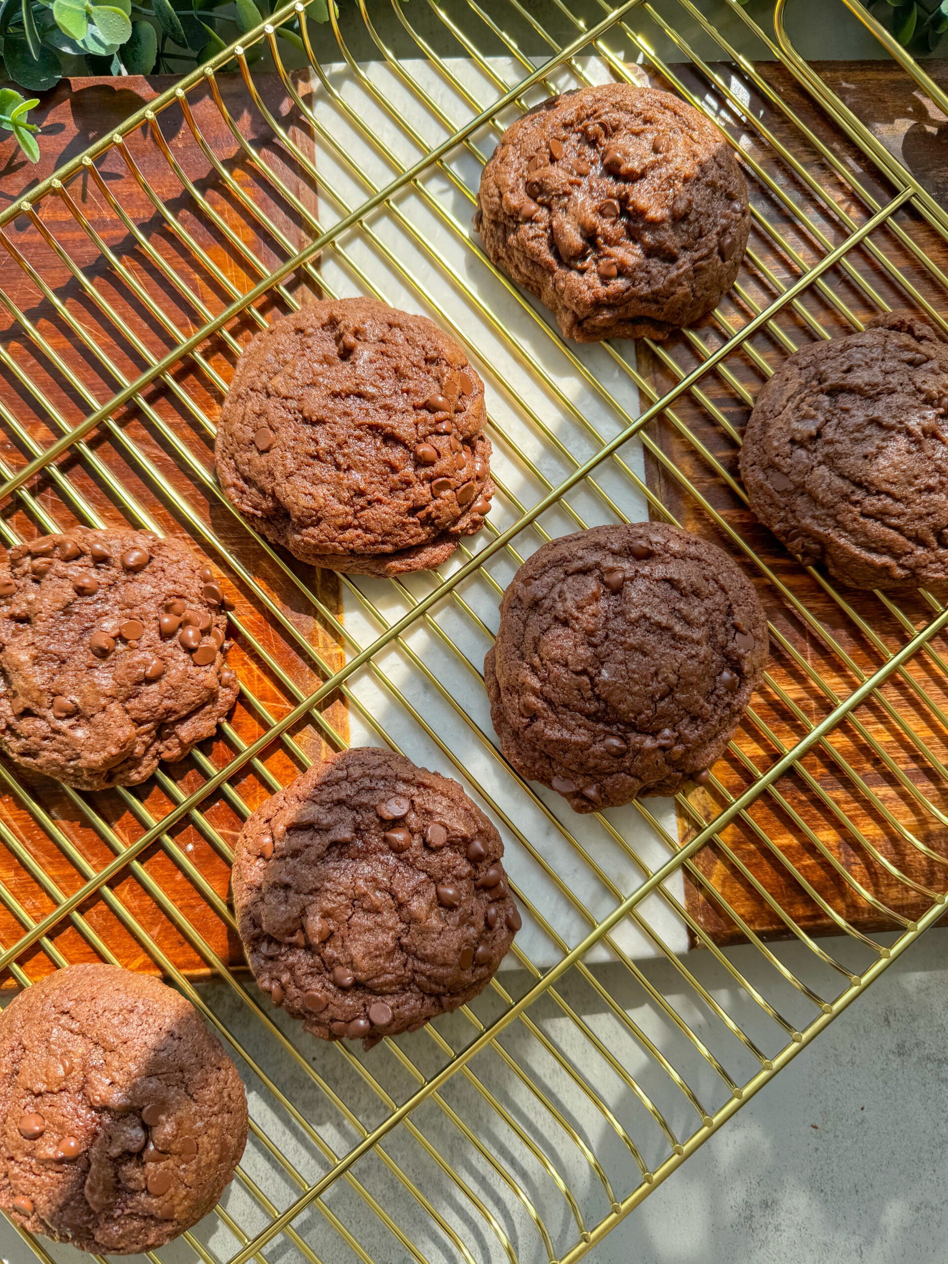 Easy Chocolate Crinkle Cookies - Peanut Butter and Jilly