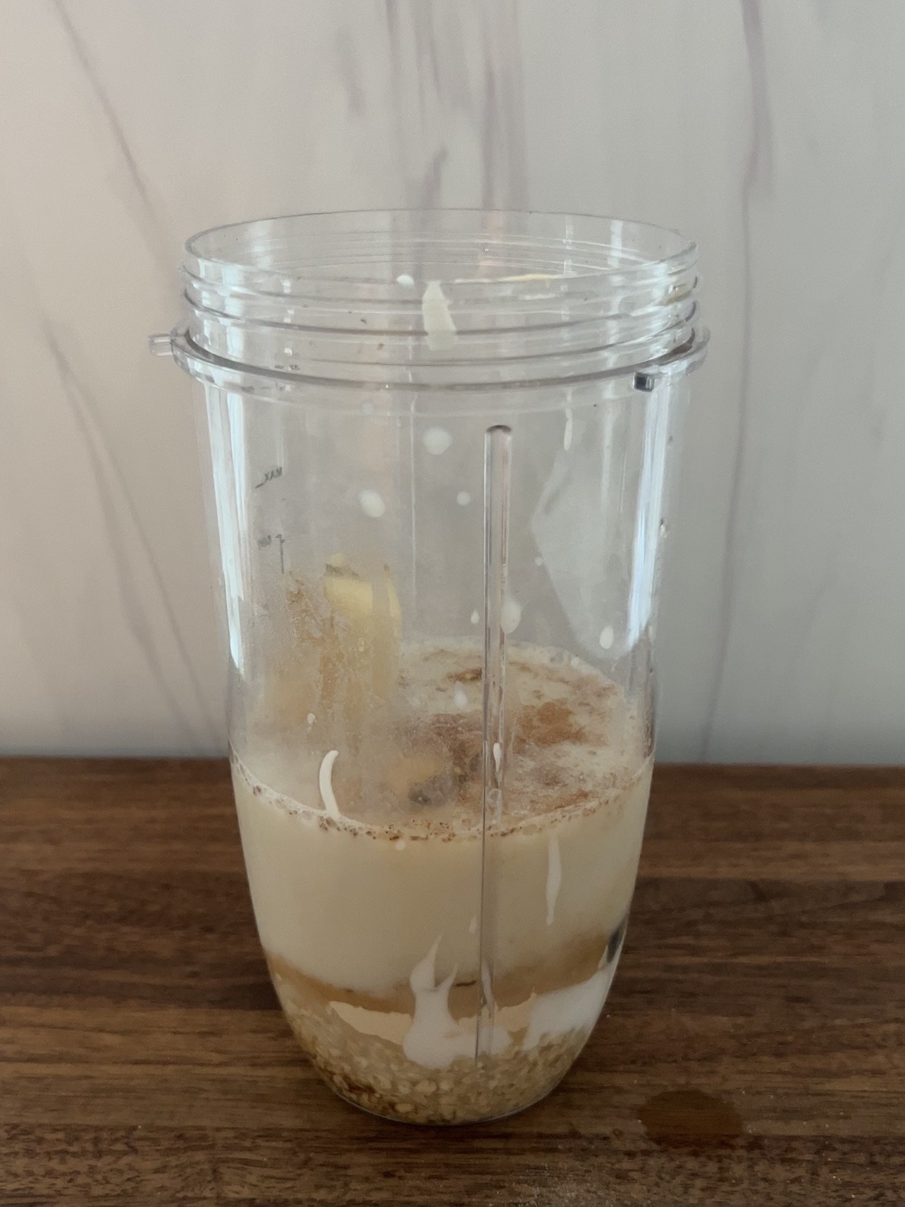 Gingerbread Protein Smoothie - Peanut Butter and Jilly