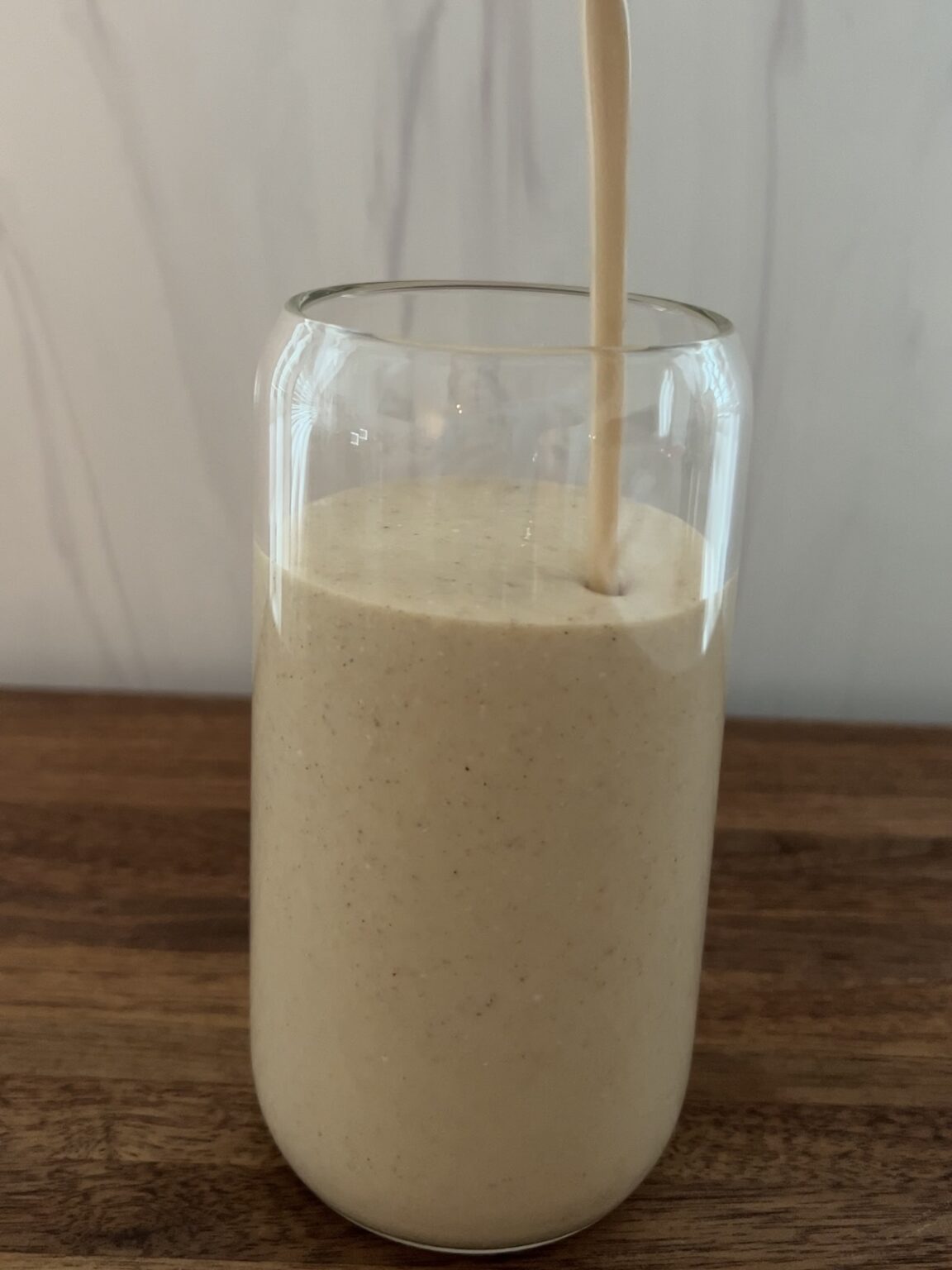 Gingerbread Protein Smoothie - Peanut Butter and Jilly