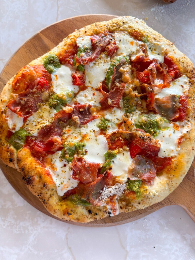 Sourdough Pizza Crust Recipe - Peanut Butter and Jilly